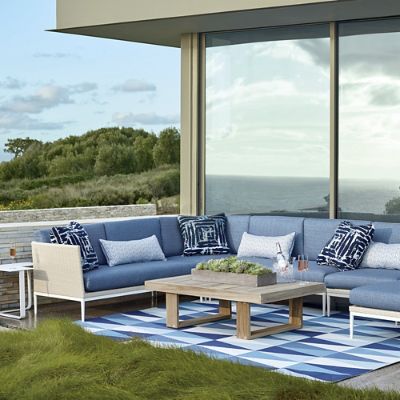 Palazzo Shell Modular Seating | Frontgate