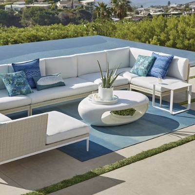 Palazzo Shell Modular Seating | Frontgate