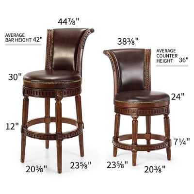 Manchester Swivel Bar and Counter Stools | Frontgate