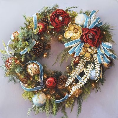 Blue Ridge Designer Wreath | Frontgate