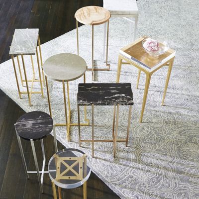 Linden Custom Accent Tables | Frontgate