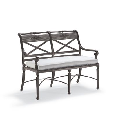 Carlisle Bench in Slate Finish | Frontgate