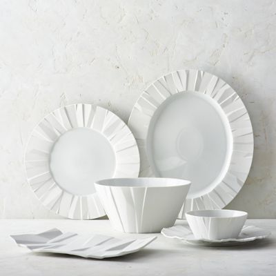 Matrix Porcelain Dinnerware Collection | Frontgate