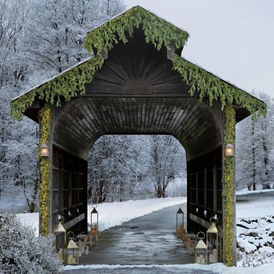 Soft Cedar Greenery Collection | Frontgate