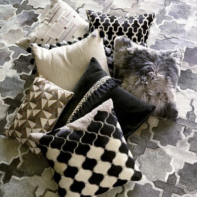 Mackenzie Macrame Decorative Pillow by Martyn Lawrence Bullard | Frontgate