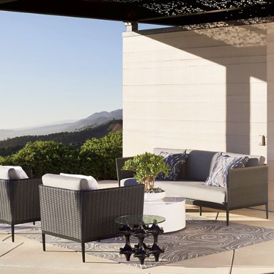 Palazzo Carbon Seating | Frontgate