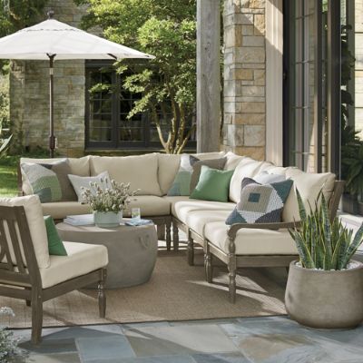 Frontgate outdoor sectional store