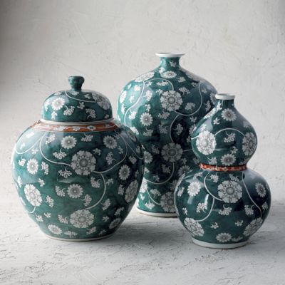 Ancient Emerald Vase Collection | Frontgate