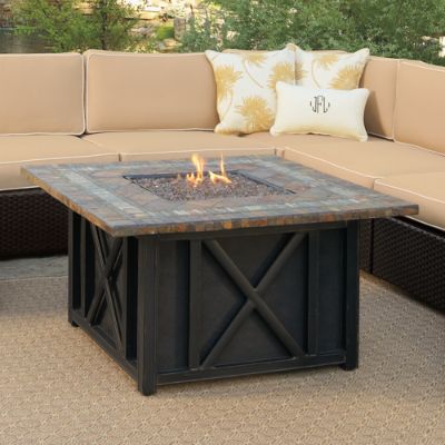 Springfield Gas Fire Table | Frontgate