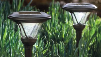 Set of Two Pro Series IV Solar Path Lights | Frontgate