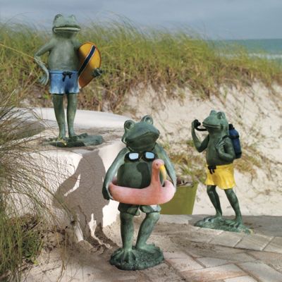 Beach Frog Statues | Frontgate