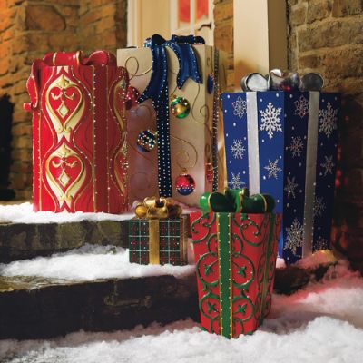 Fiber-optic Gift Boxes | Frontgate