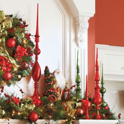 Shapely Glass Finials | Frontgate