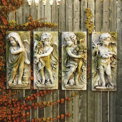 Little Boy Seasonal Garden Plaques | Frontgate