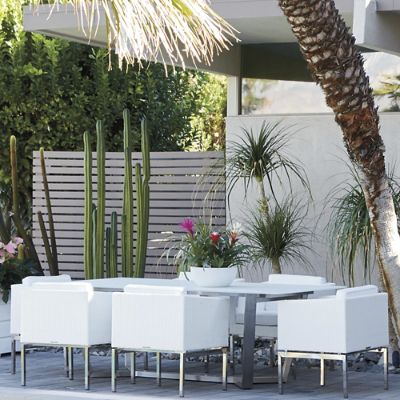 Metropolitan Dining in White Finish | Frontgate