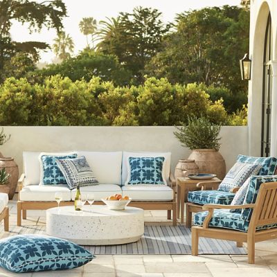 Cassara Seating in Natural Finish