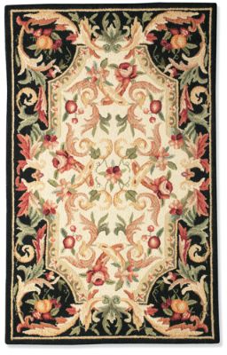 Aubusson Fruit Area Rugs with Medallion Print | Frontgate