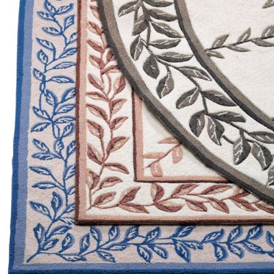 Lattice Vine Hand-Hooked Area Rugs | Frontgate