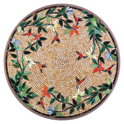 KNF - Neille Olson Mosaics Caramel Hummingbird Collection | Frontgate