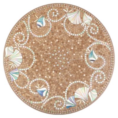 KNF - Neille Olson Mosaics Marble Shells Collection | Frontgate