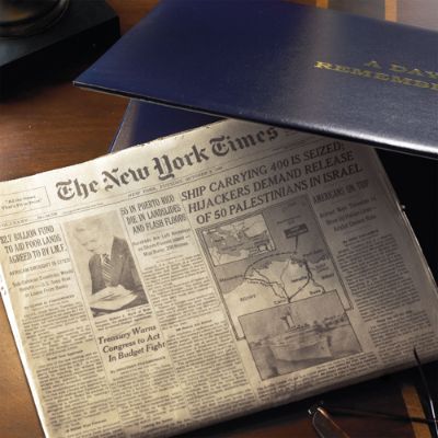 Vintage Commemorative Newspapers | Frontgate