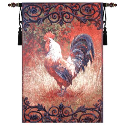 Iron Gate Rooster Wall Tapestry | Frontgate