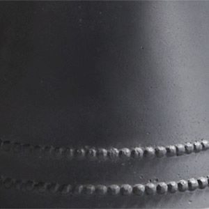Eton Umbrella Table with All-Weather Stone Composite & Secure Pole Handle
