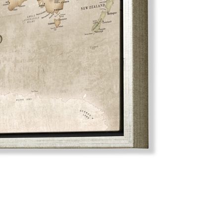 Magnetic World Map | Frontgate