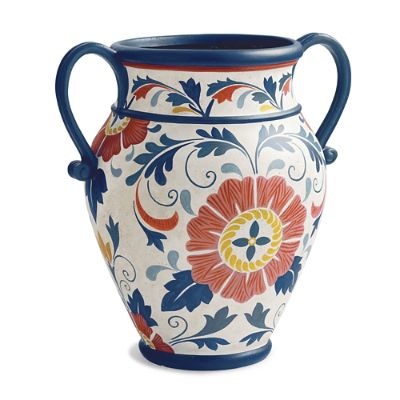 Miray Handpainted Planters | Frontgate