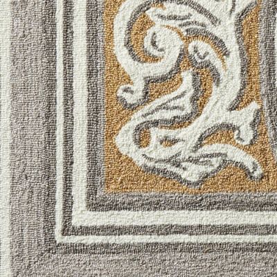 Wingate Monogrammed Door Mat & UV-Treated Weather-Resistant Fibers